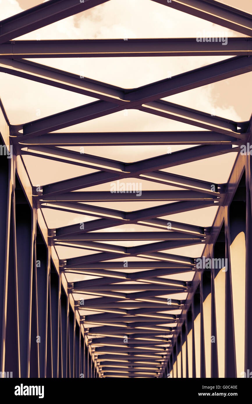 Abstract metal perspective line hi-res stock photography and images - Alamy