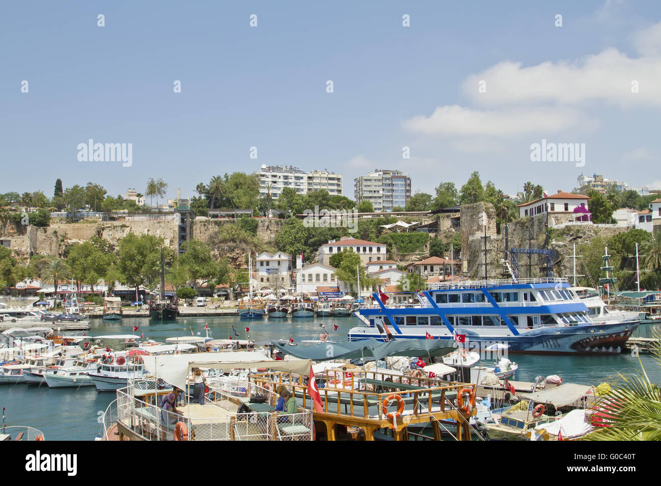 Antalya port town hi-res stock photography and images - Alamy