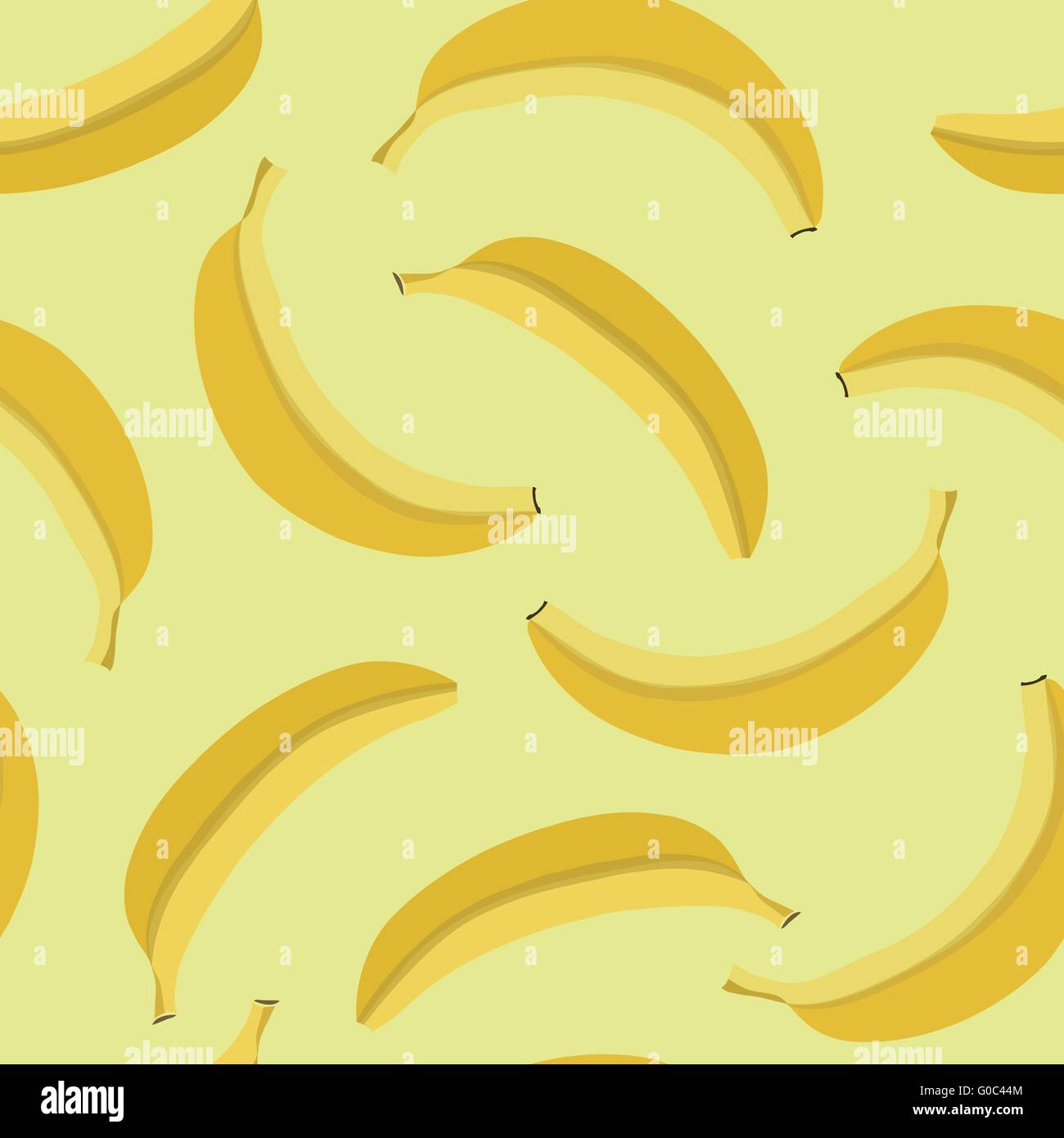 Seamless background with yellow bananas Stock Vector Image & Art - Alamy
