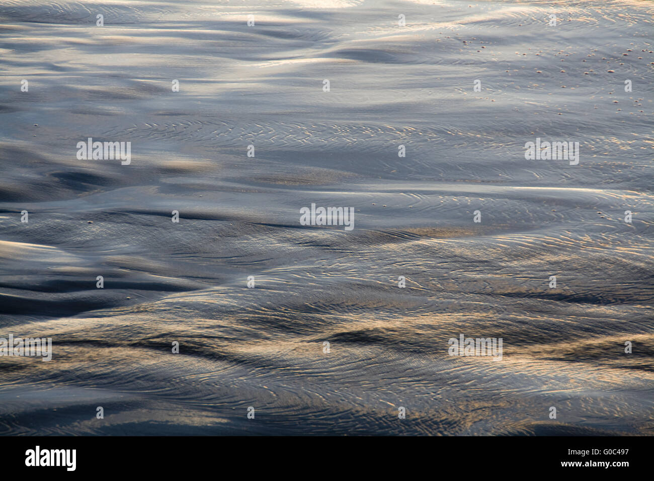 Soft blue waves hi-res stock photography and images - Alamy
