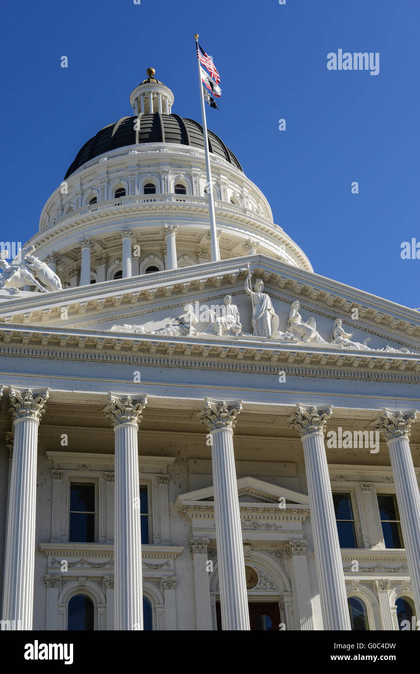 California State Capitol Building in Sacramento Stock Photo - Alamy