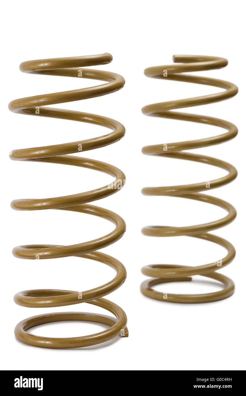 Two steel springs hi-res stock photography and images - Alamy