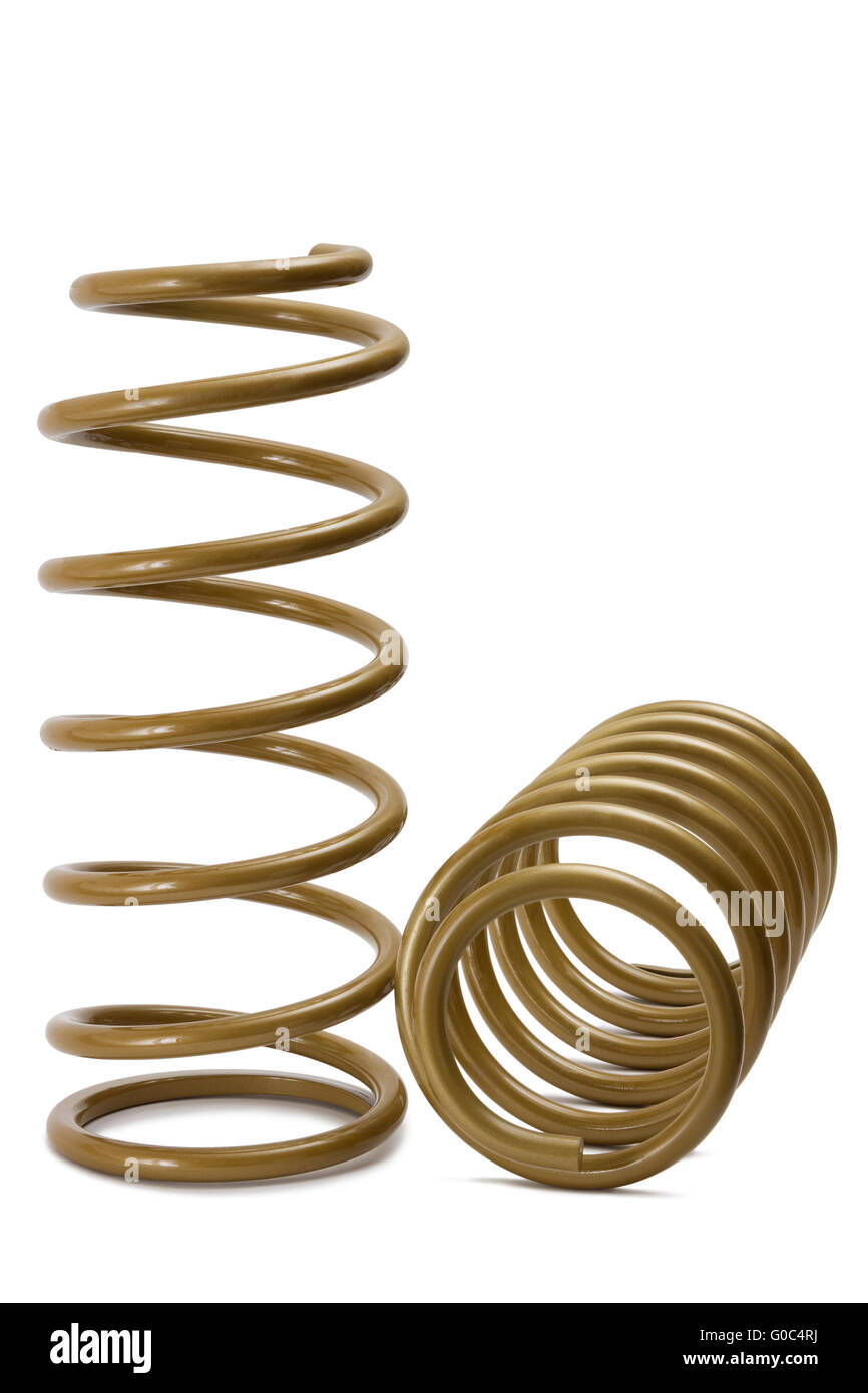 Two steel springs hi-res stock photography and images - Alamy