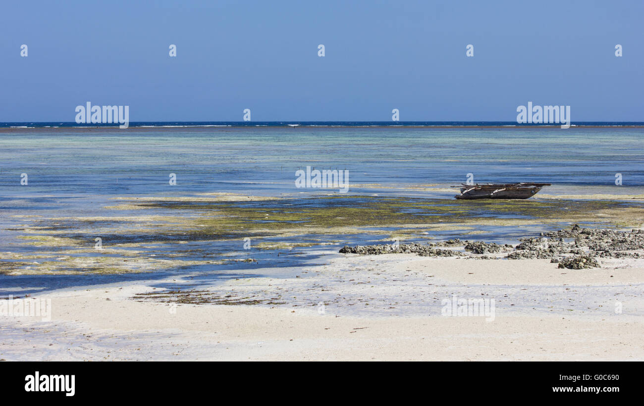 Traditional handmade dhow seen in Zanzibar, Africa Stock Photo - Alamy