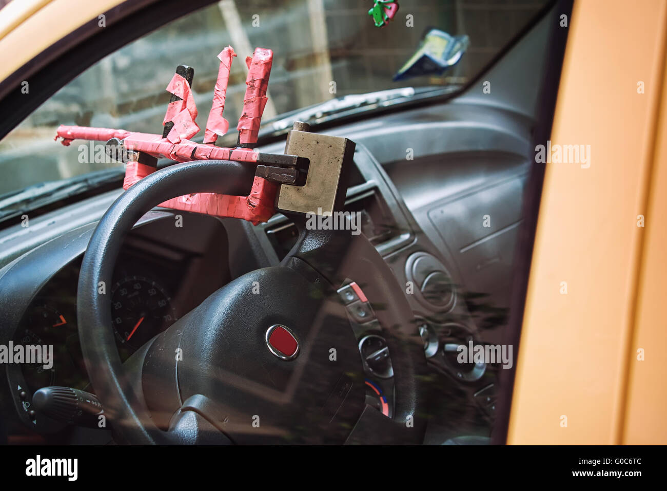 security steering wheel anti-theft vehicle - domestic production Stock ...