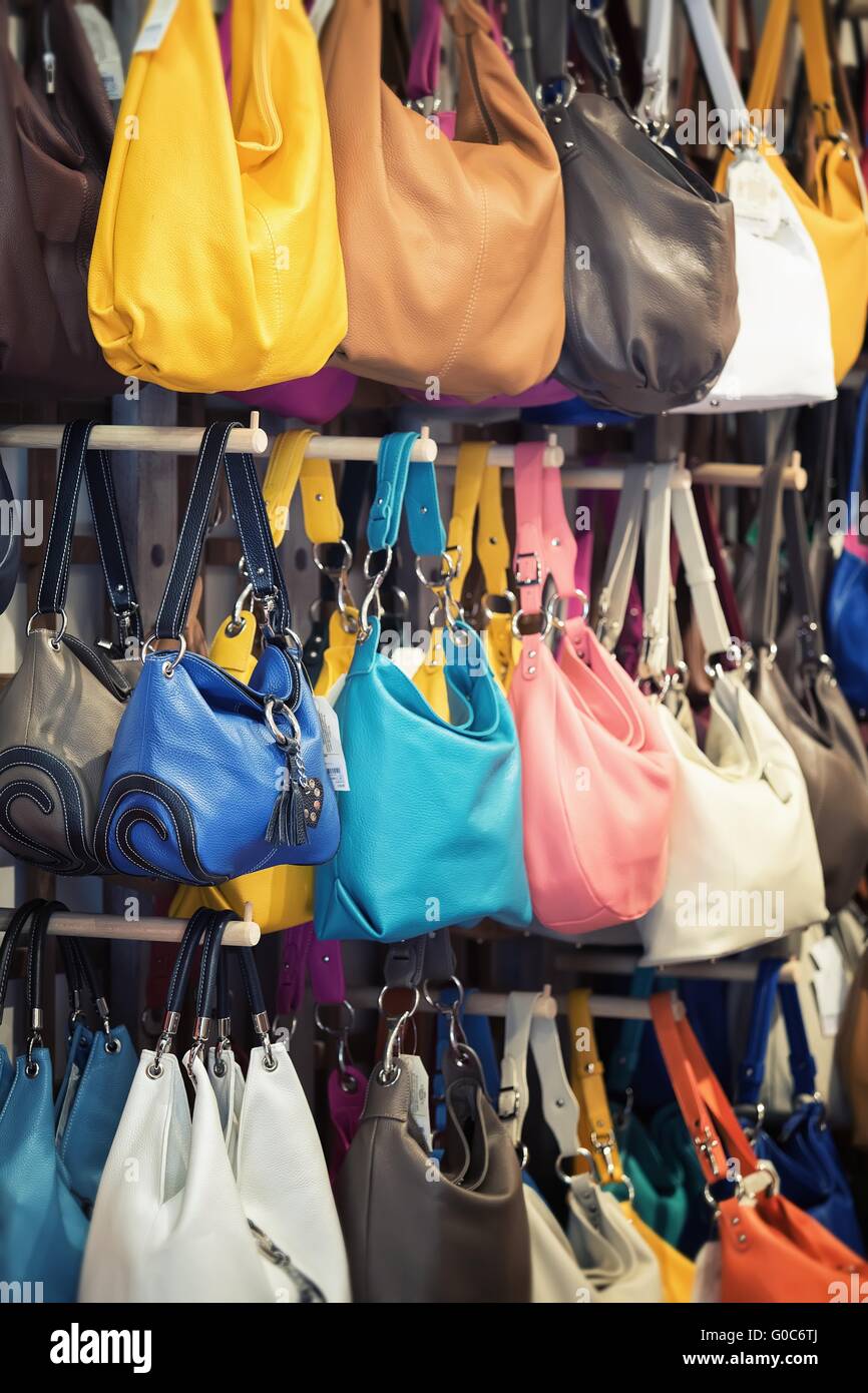 Handbags many hi-res stock photography and images - Alamy