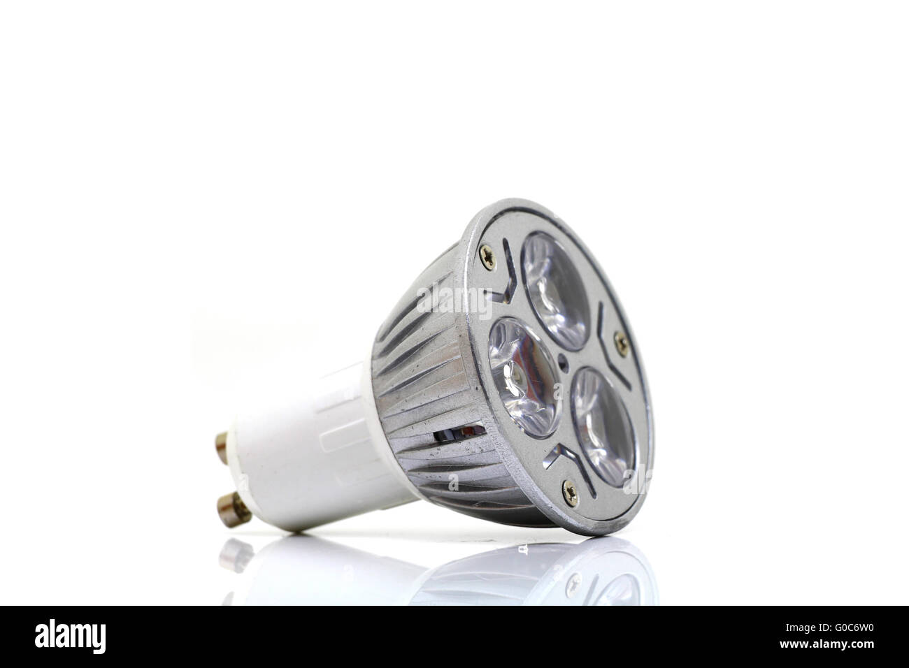 LED on white background Stock Photo - Alamy