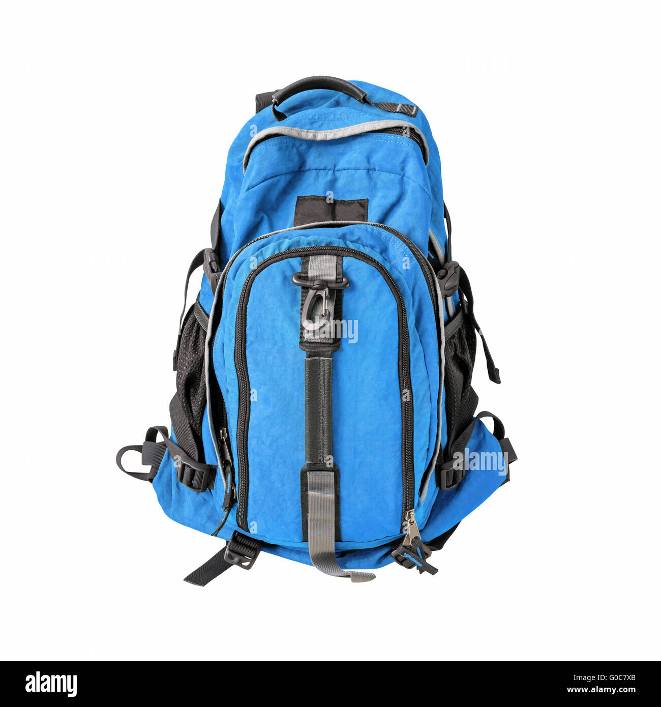 Backpack isolated on white background with path Stock Photo - Alamy