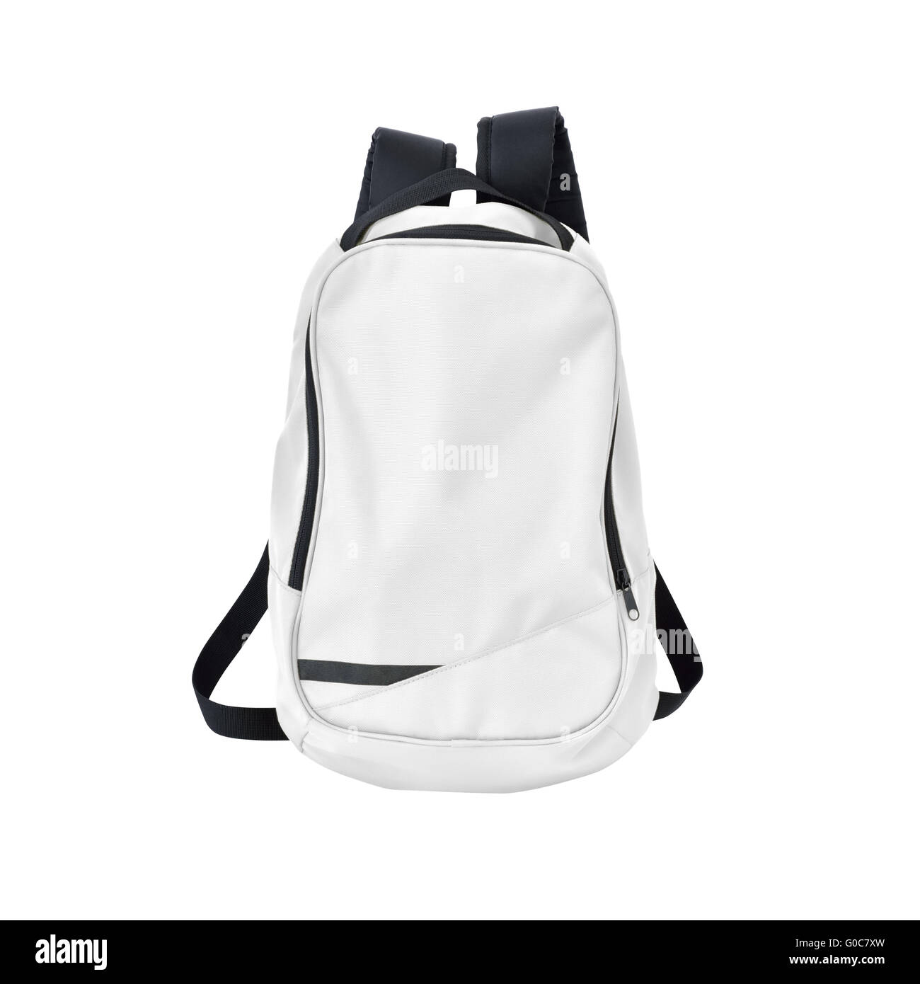 Backpack isolated on white background with path Stock Photo - Alamy