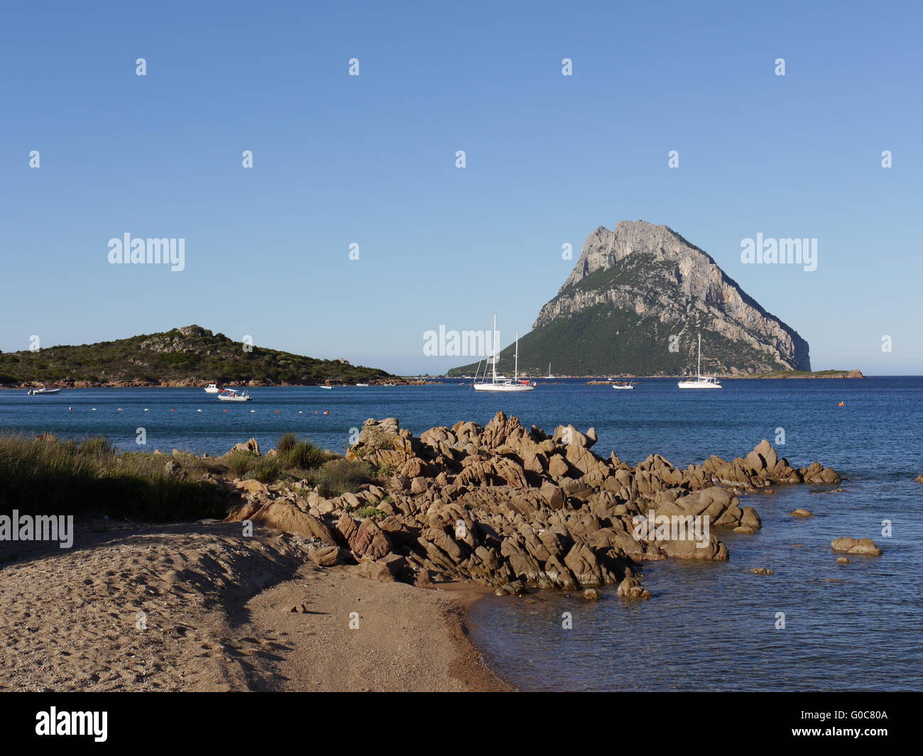 Sardinia boat tourism hi-res stock photography and images - Alamy