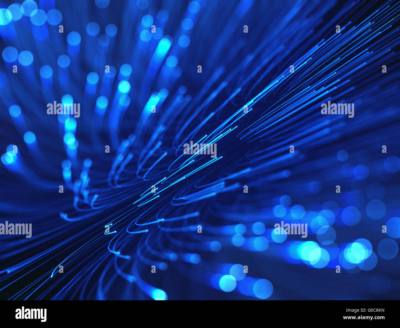3d illustration fiber optic cable hi-res stock photography and images ...