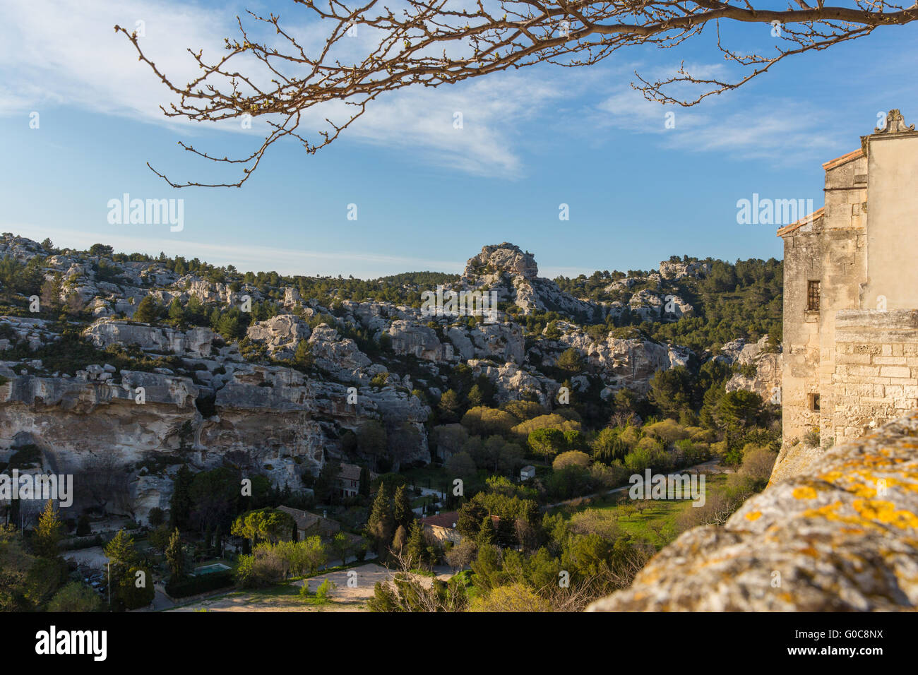 a view over the provence landscape in france Stock Photo - Alamy