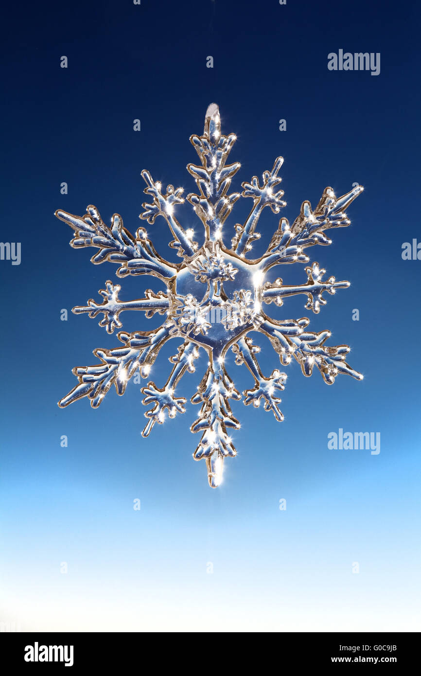 Christmas star ice crystal hi-res stock photography and images - Alamy