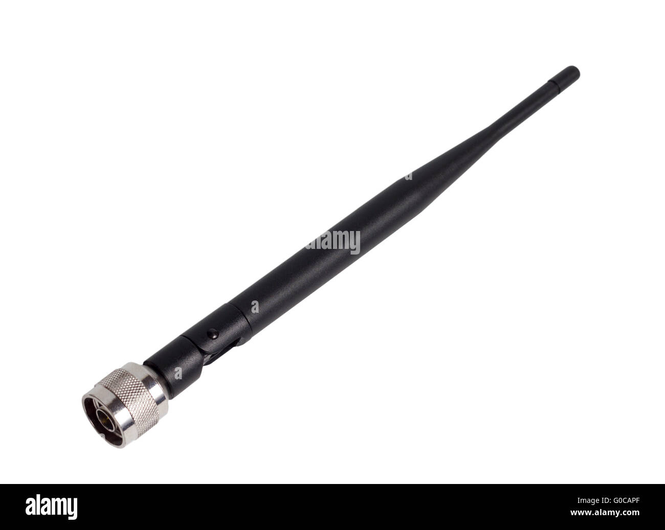 Removable standard gsm antenna isolated on a white Stock Photo - Alamy