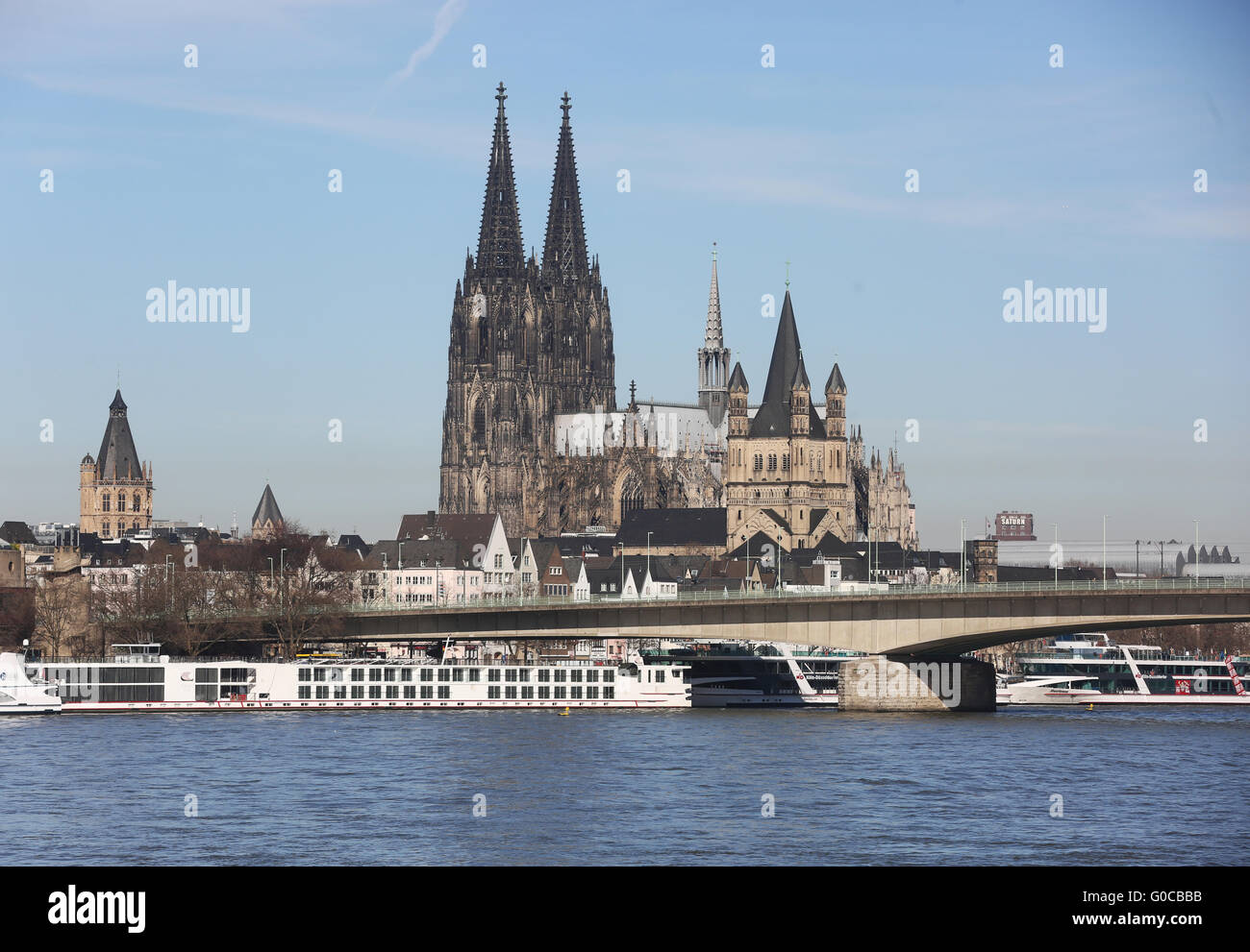 Cologne City View Stock Photo - Alamy