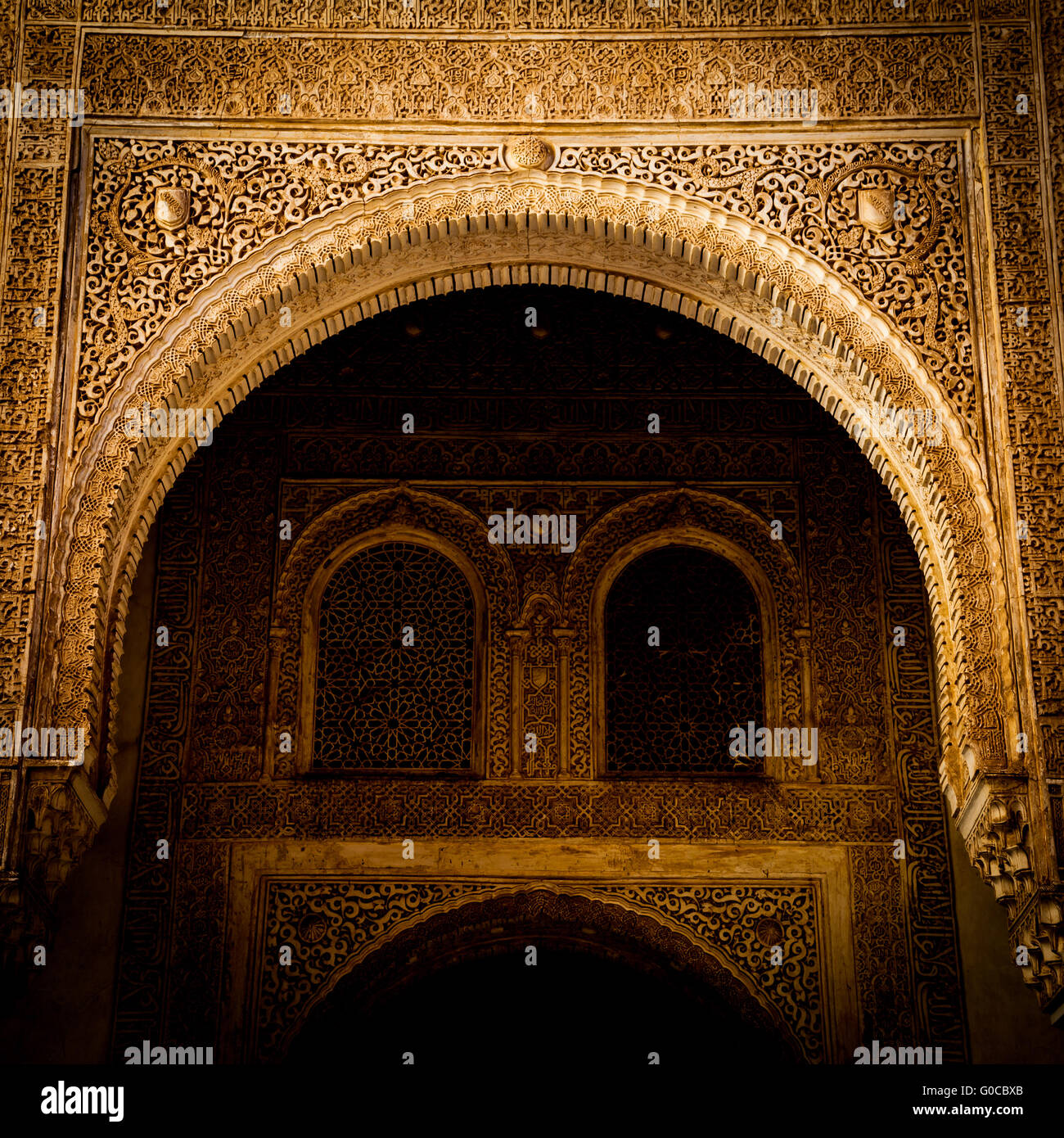 Islamic Palace Interior Stock Photo - Alamy