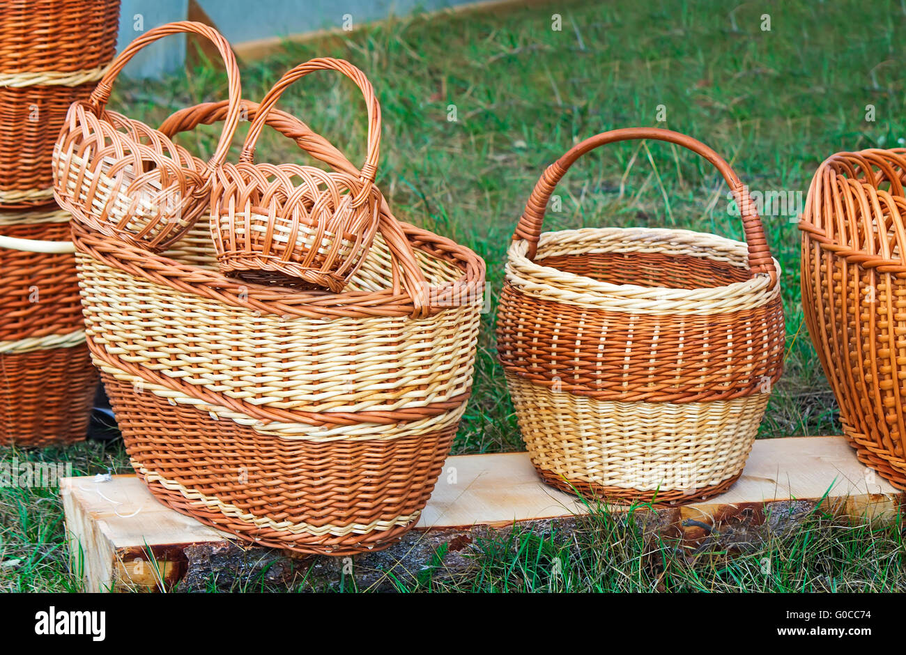 Wicker store hi-res stock photography and images - Alamy