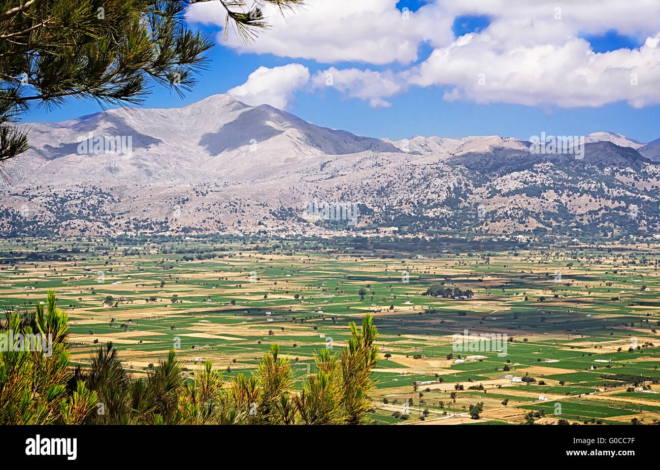 Mountain landscape, Crete, Greece Stock Photo - Alamy