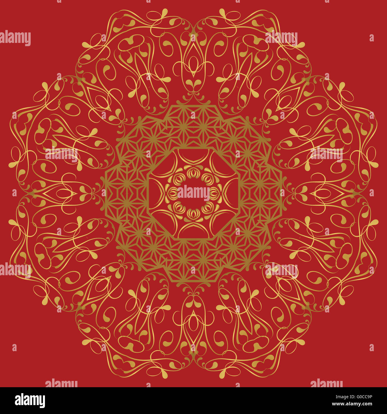 Persian islamic vector mandala hi-res stock photography and images - Alamy