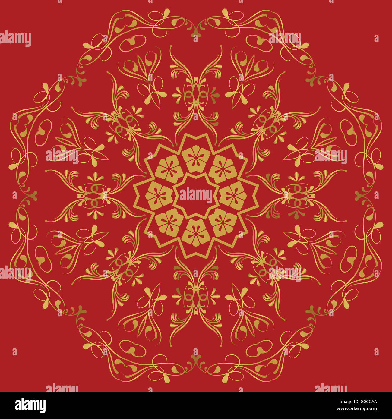 abstract pattern in Arabic style Stock Photo - Alamy