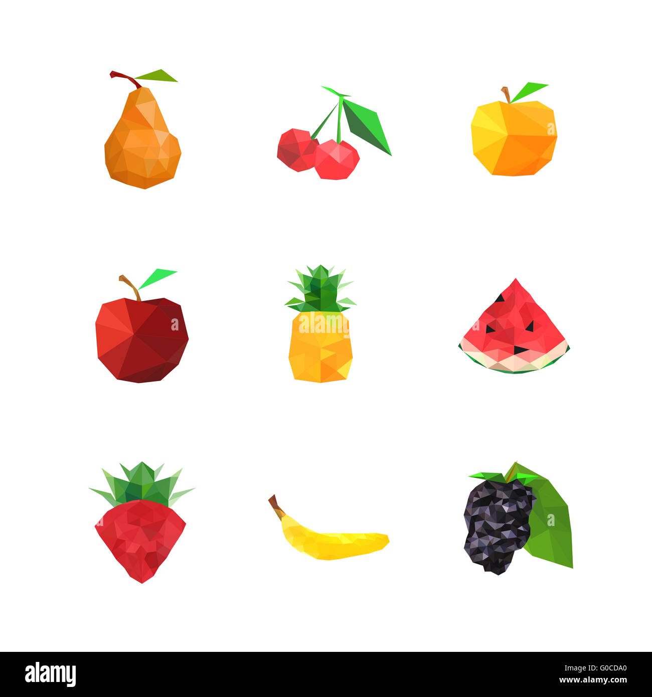 Polygon cherry hi-res stock photography and images - Alamy