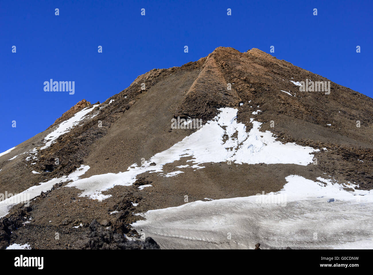 Peak of the Teide Volcano - Tenerife, Spain Stock Photo - Alamy