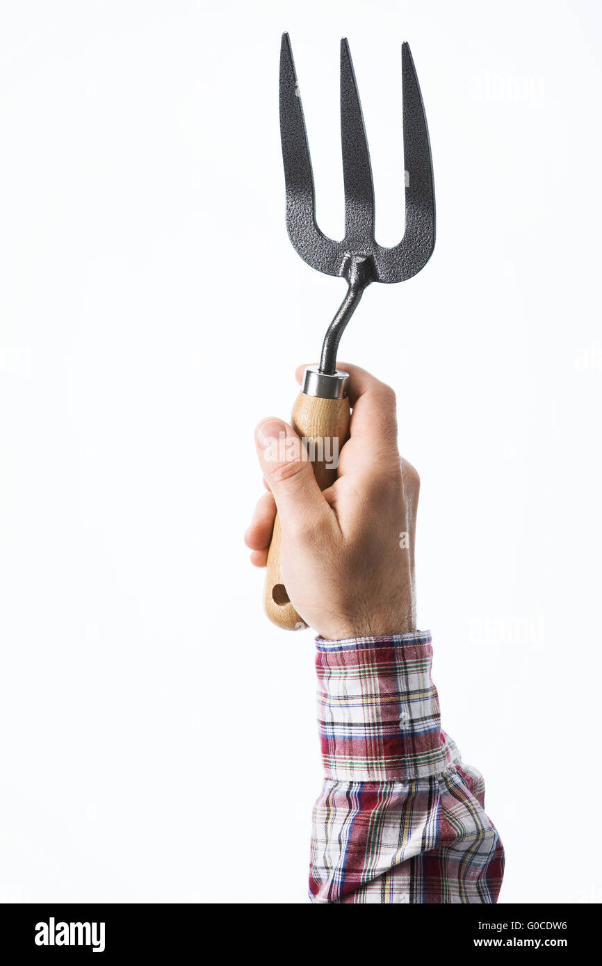 Gardeners arm Cut Out Stock Images & Pictures - Alamy