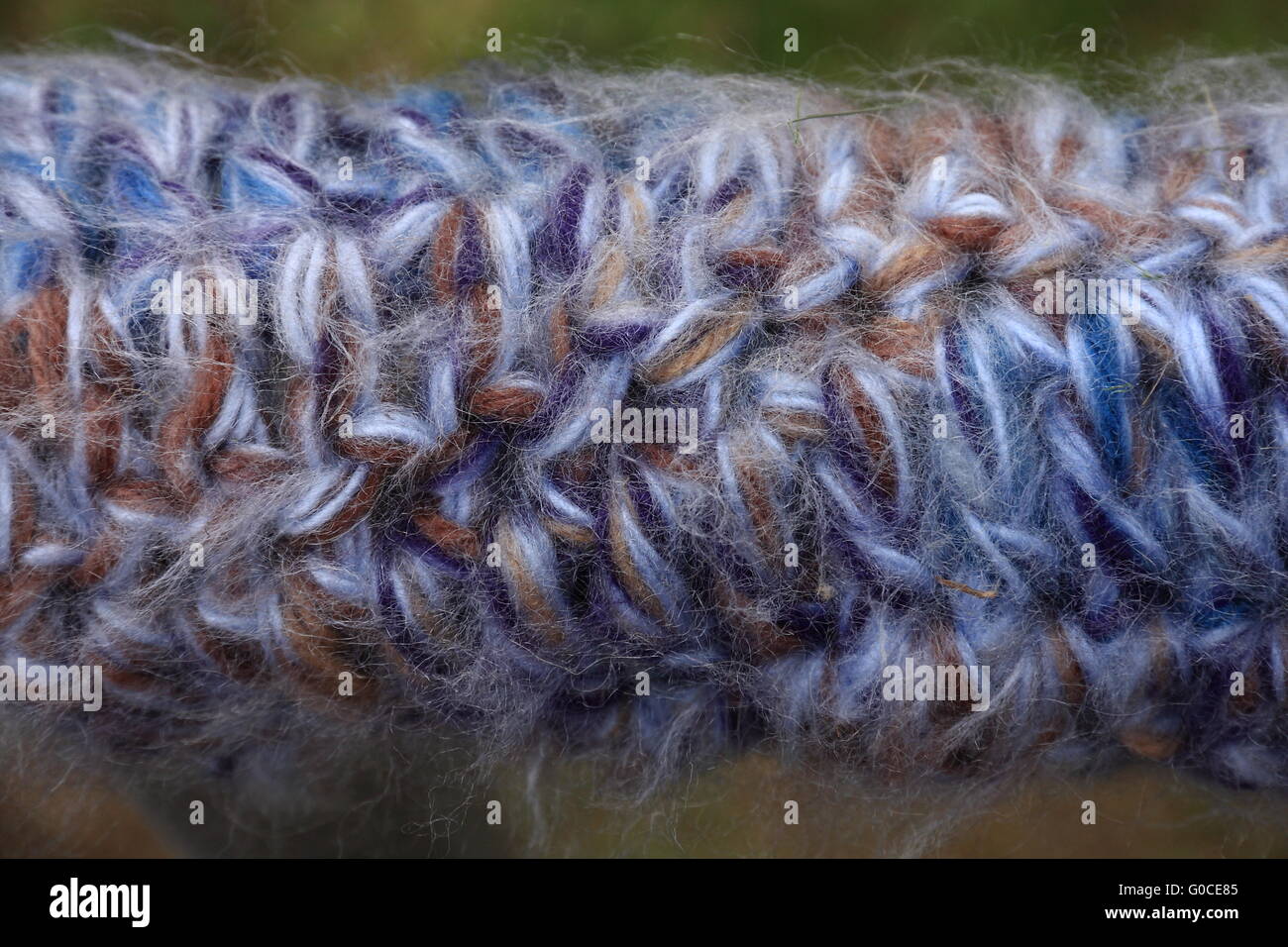 Knitting in the nature Stock Photo - Alamy