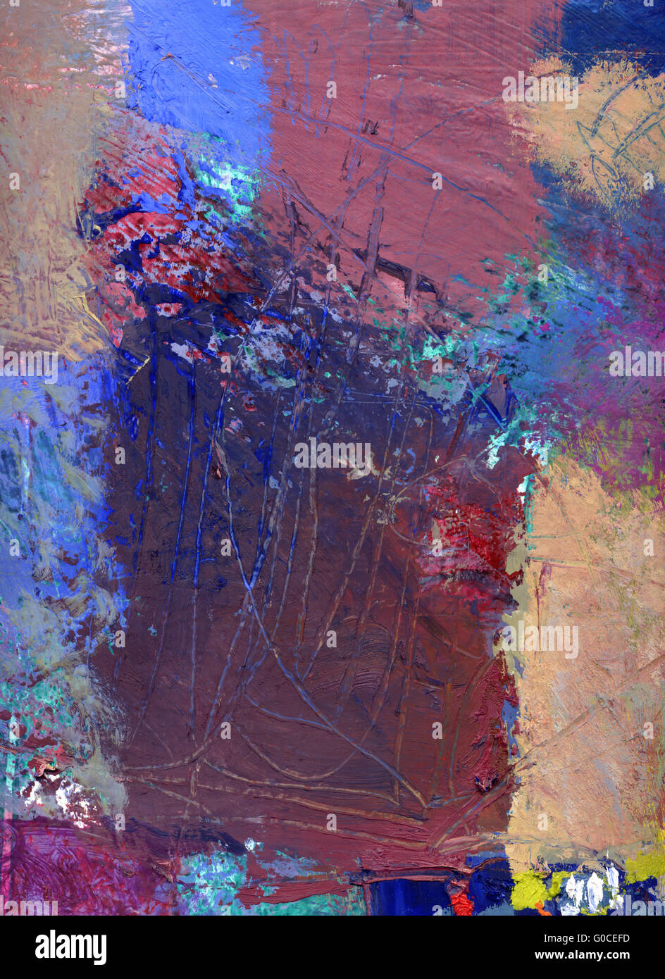 abstract oil painting Stock Photo - Alamy