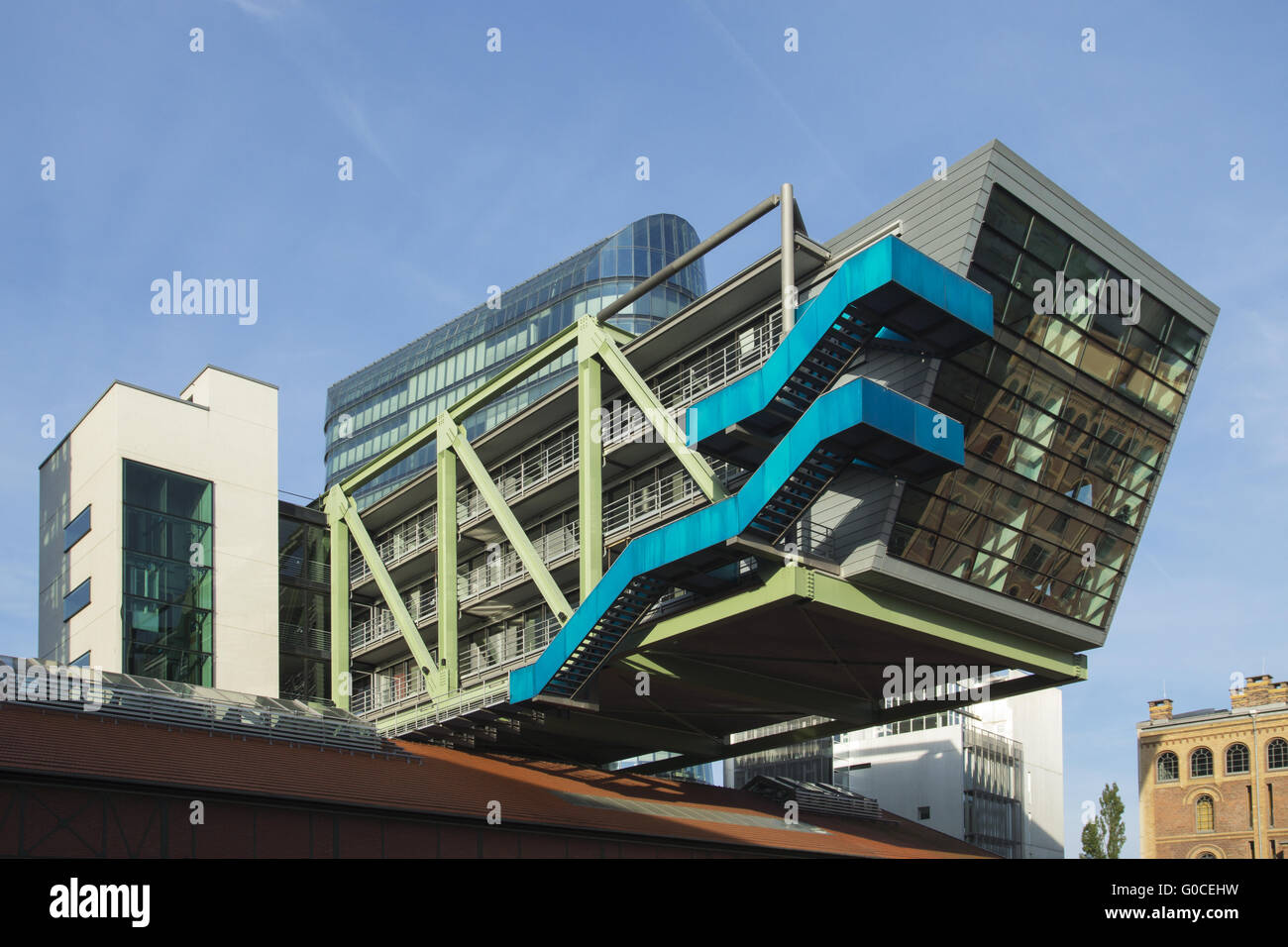 Building at the Mediaharbor Duesseldorf, Germany Stock Photo - Alamy