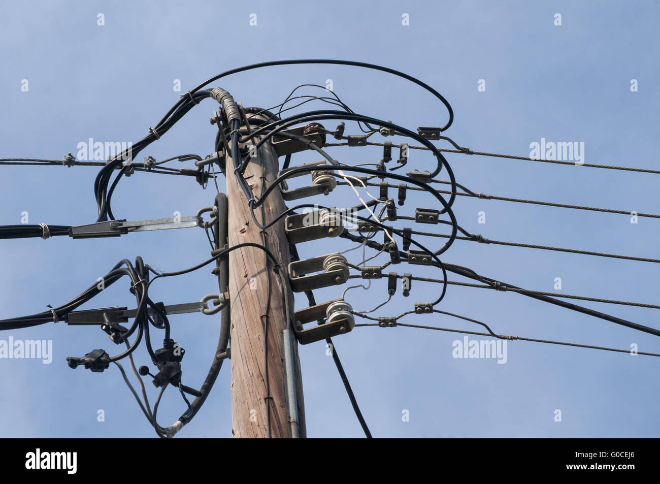 Steel electrical pole hi-res stock photography and images - Alamy