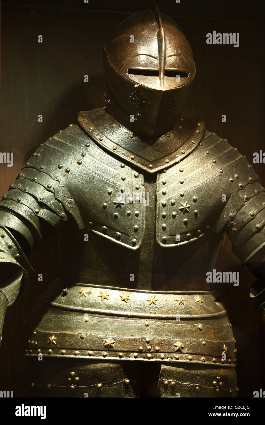 steel knightly armor Stock Photo - Alamy