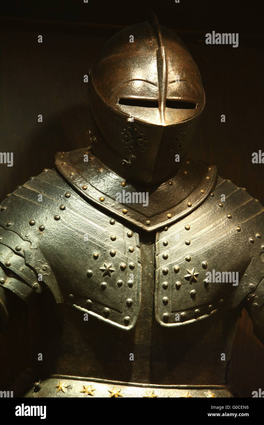 steel knightly armor Stock Photo - Alamy
