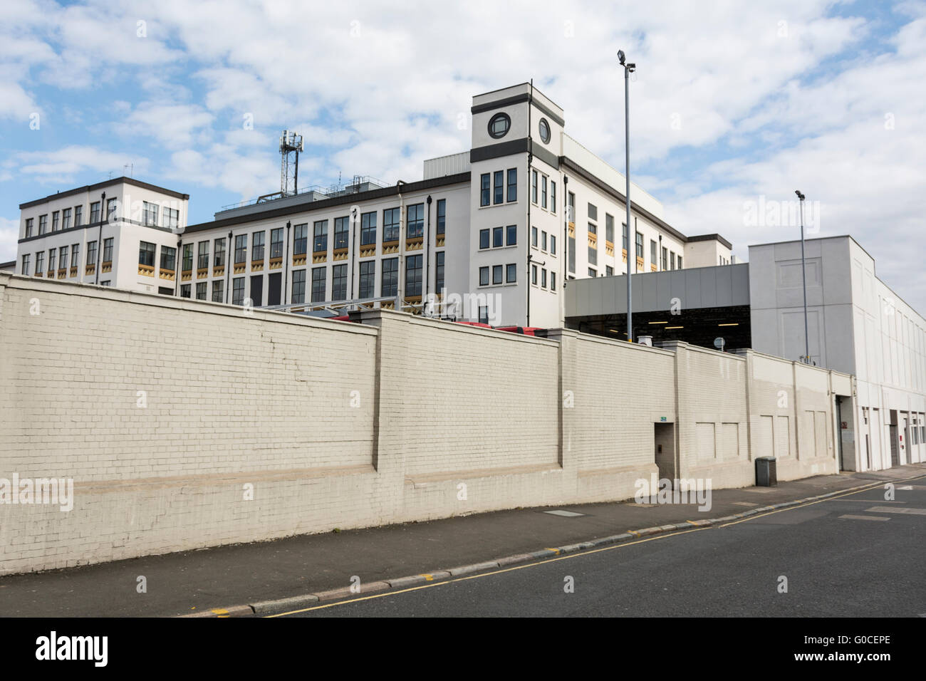 Exterior views of Mount Pleasant sorting office, the London Central ...