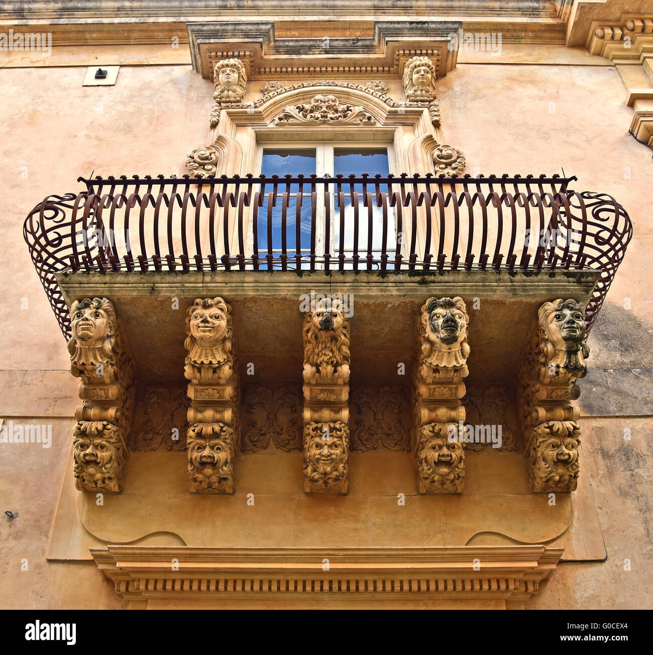 Noto.Barocco in Sicily Stock Photo - Alamy