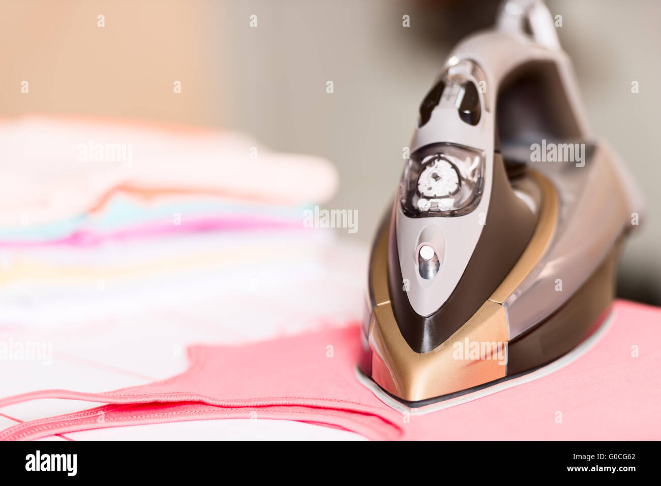 Iron clothes pile hi-res stock photography and images - Alamy