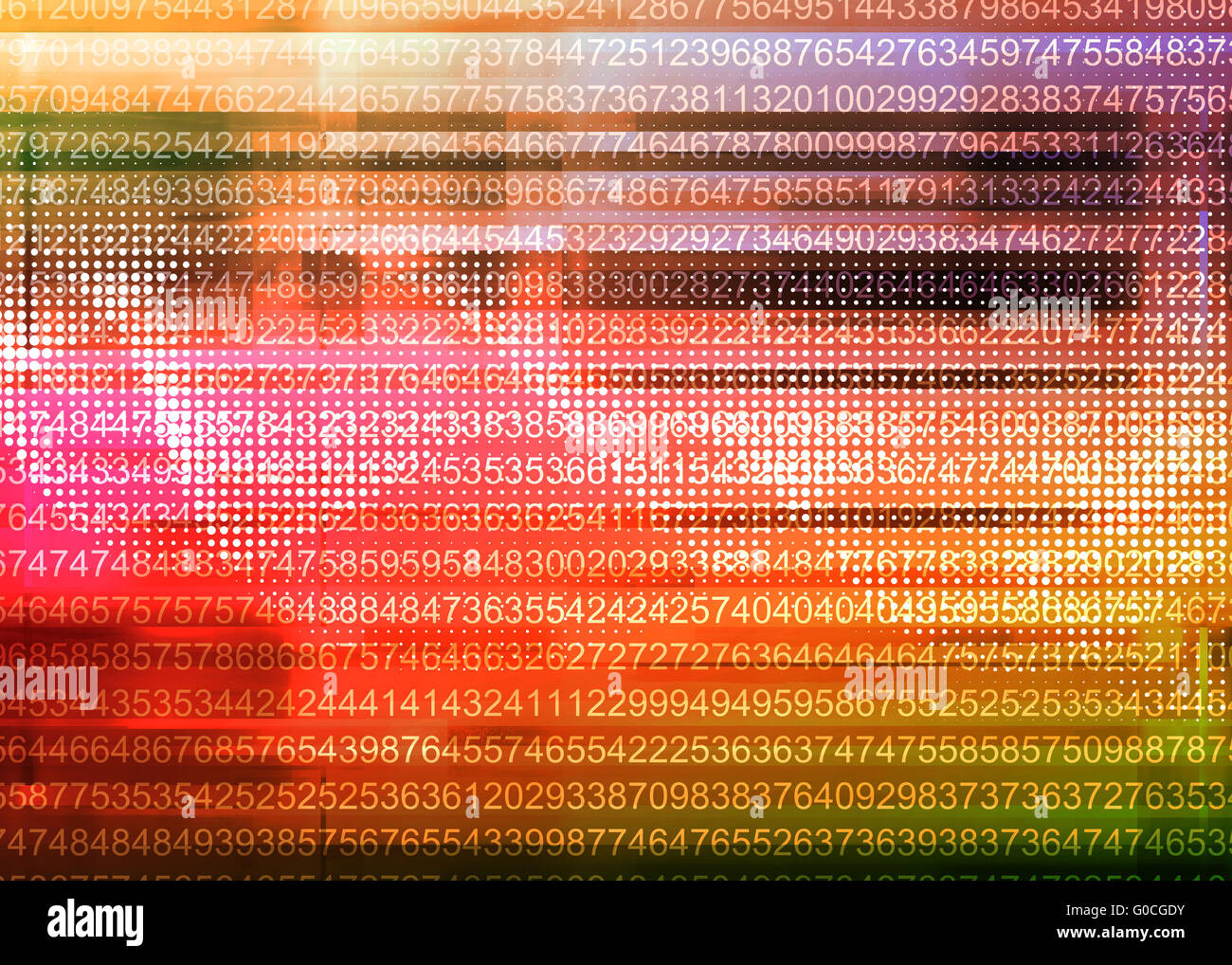 abstract numbers texture Stock Photo - Alamy