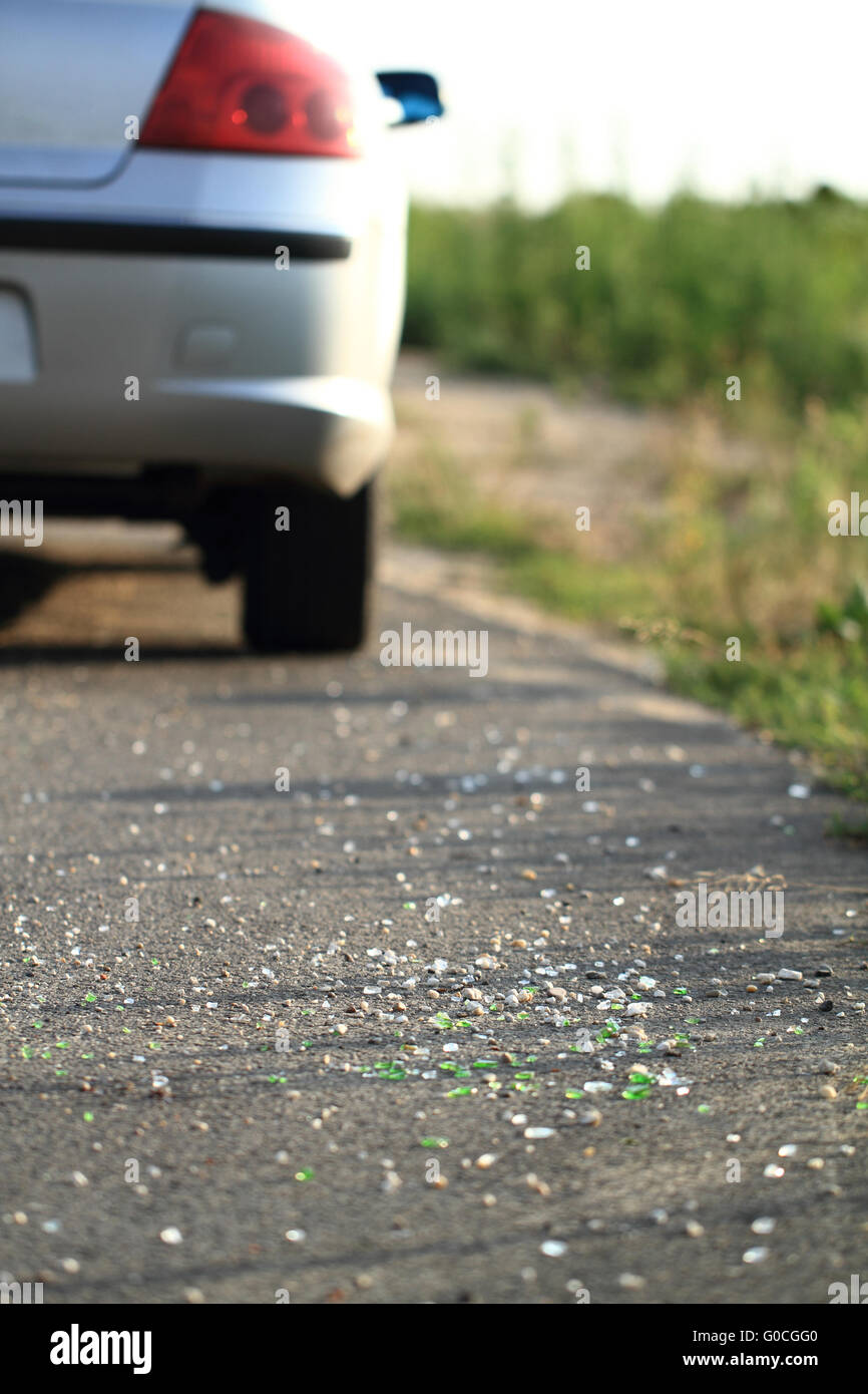 Dark silver car hi-res stock photography and images - Alamy