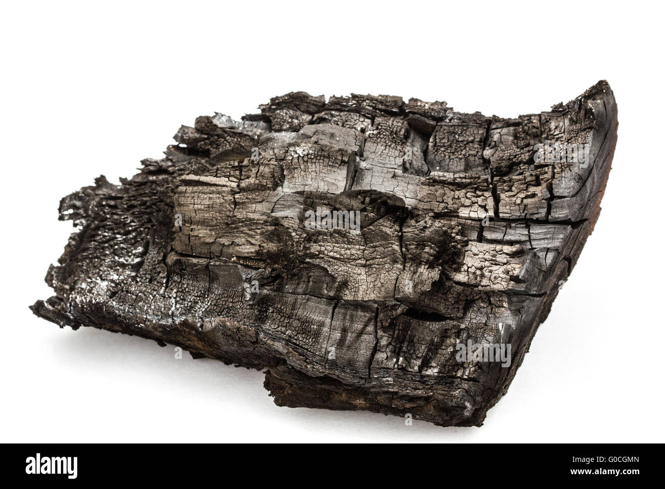 Charred wood texture Cut Out Stock Images & Pictures - Alamy