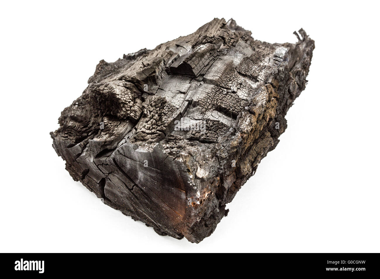 Charred wood texture Cut Out Stock Images & Pictures - Alamy