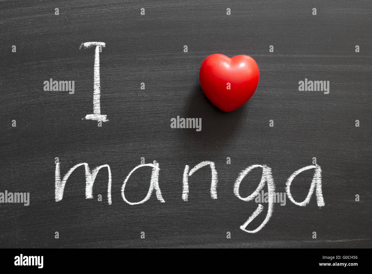 Manga heart hi-res stock photography and images - Alamy