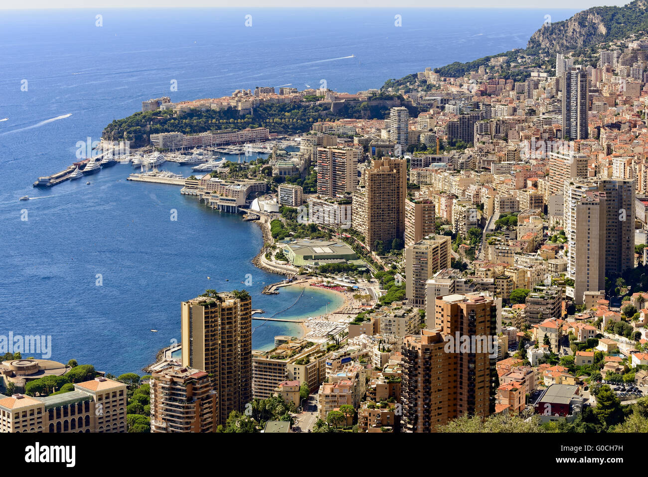 Cityscape of Monaco Stock Photo - Alamy