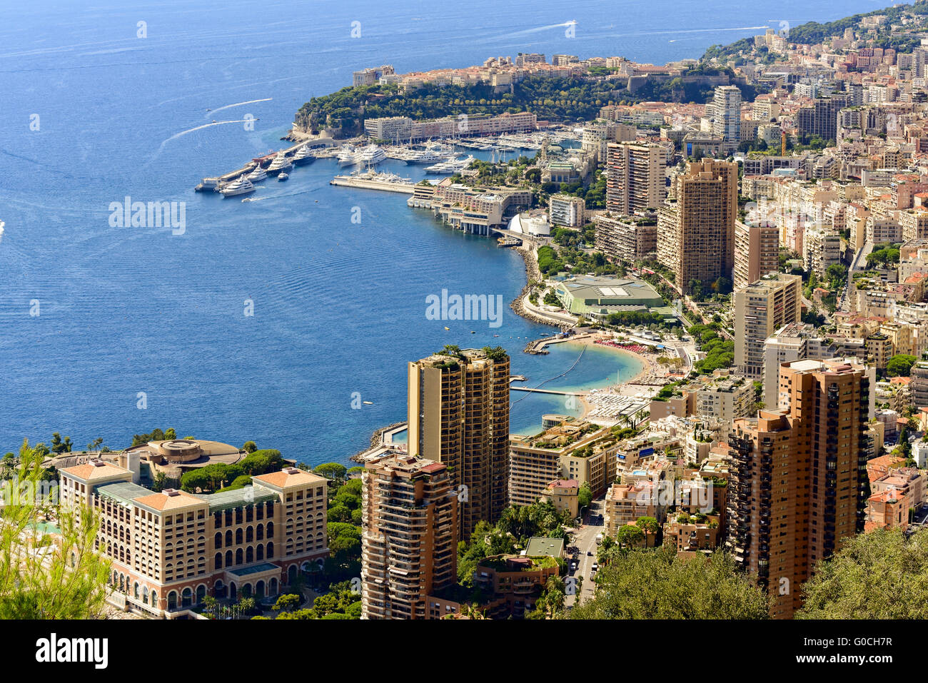 Cityscape of Monaco Stock Photo - Alamy