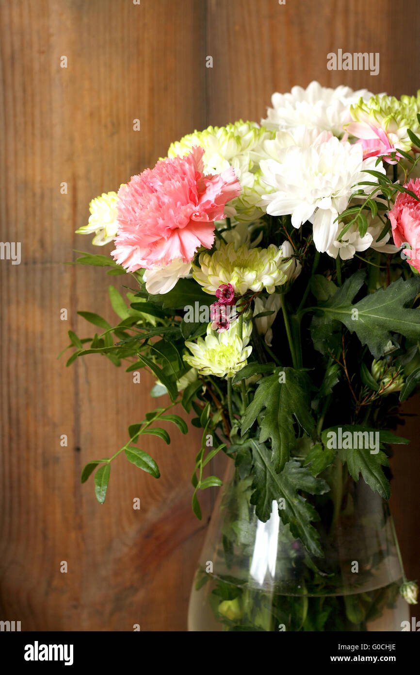 Flowers bouquet floral display Stock Photo - Alamy