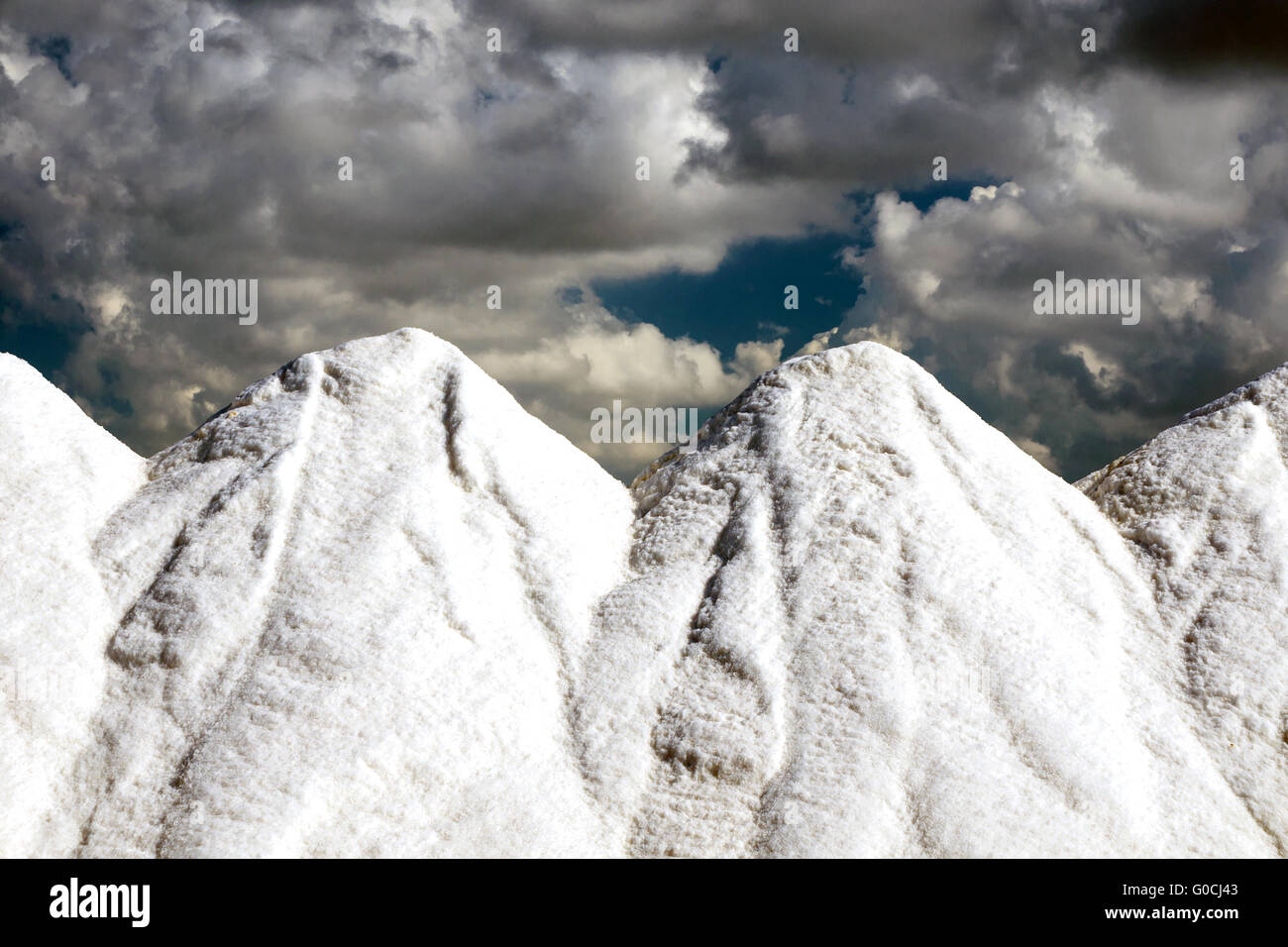 Stacking salt hi-res stock photography and images - Alamy