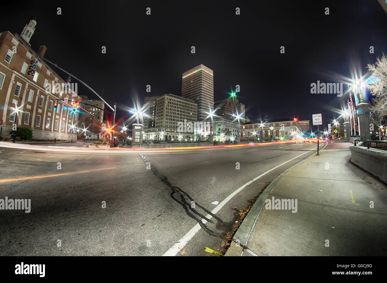 Providence ri waterfront skyline hi-res stock photography and images ...