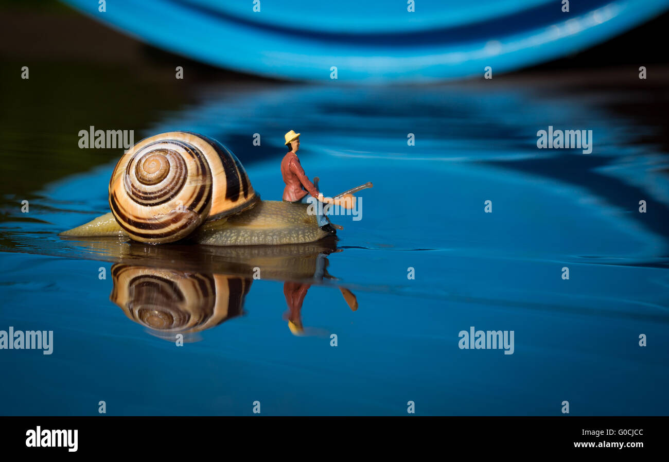 Into the Blue Stock Photo - Alamy