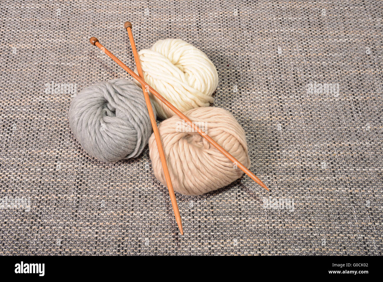 Knit wool handmade Stock Photo - Alamy