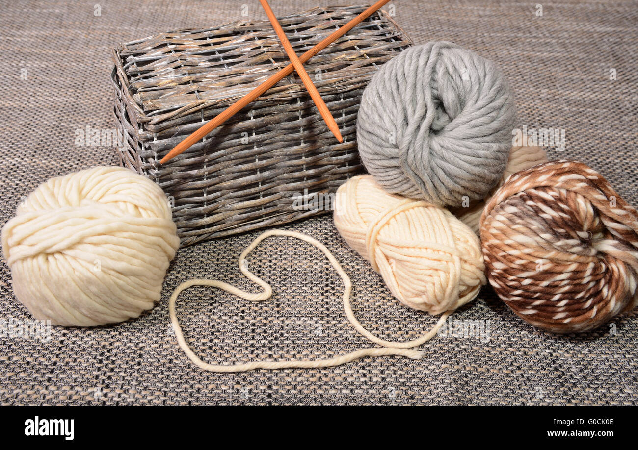 Hank of wool hi-res stock photography and images - Alamy