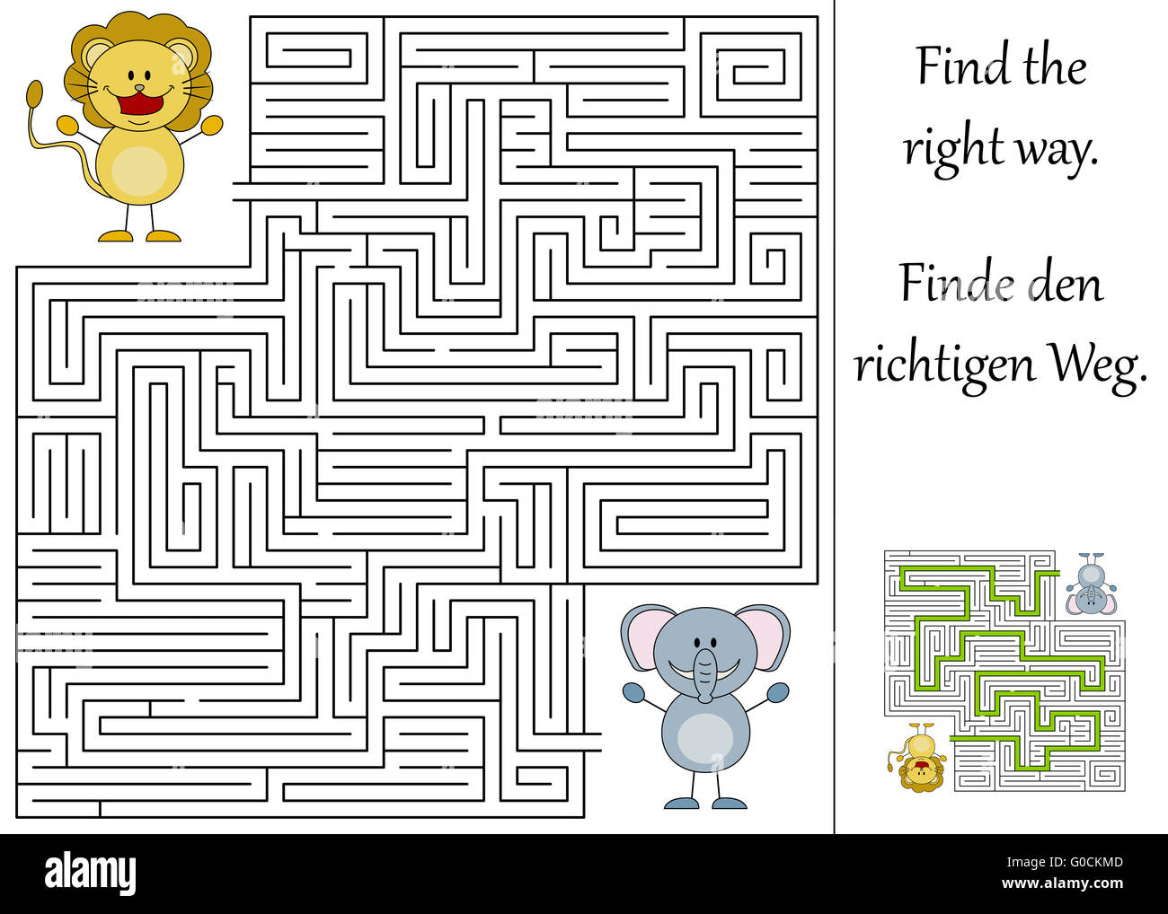 Find the right way Stock Photo - Alamy